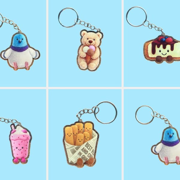 Jellycat Key Rings - Etsy UK