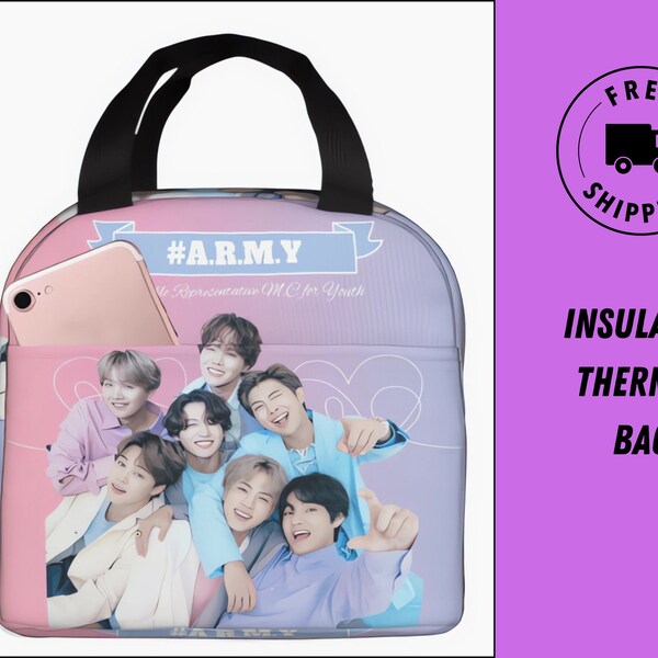 Korean Lunch Bag - Etsy