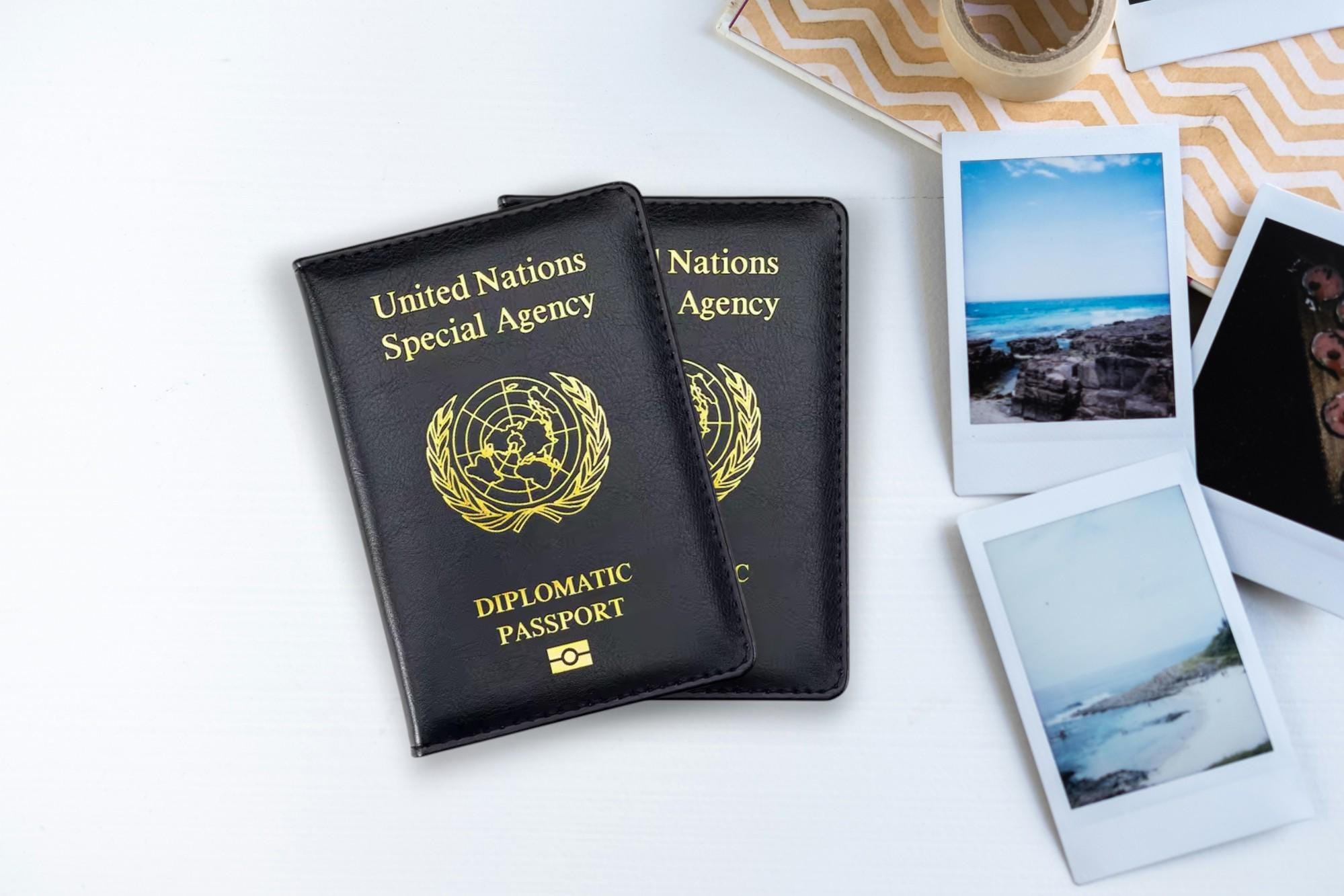 United Nations Diplomatic Passport Cover: UN Passport Holder - Etsy