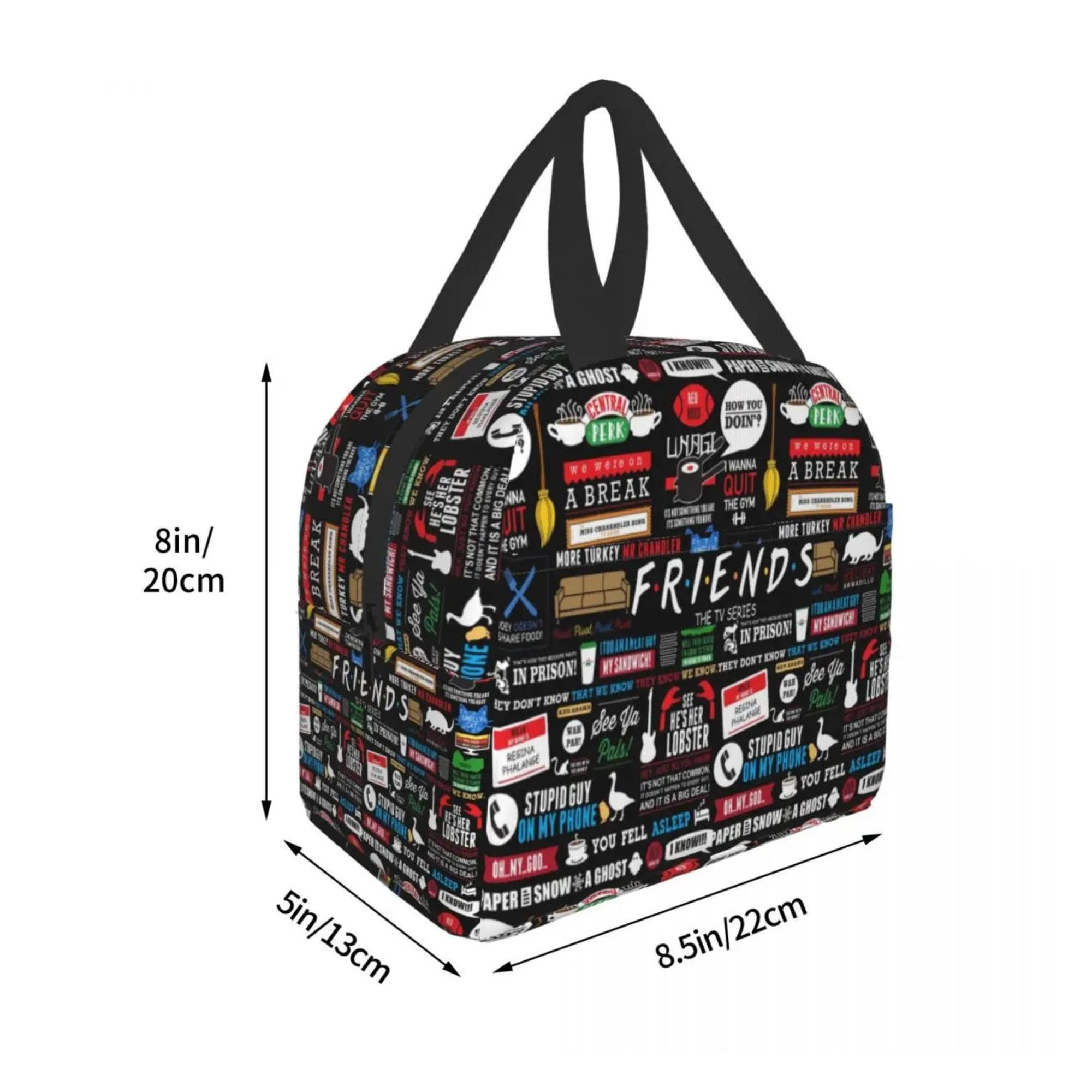 Central Perk Friends Lunch Bag: Keep Your Food Fresh On-the-go With ...