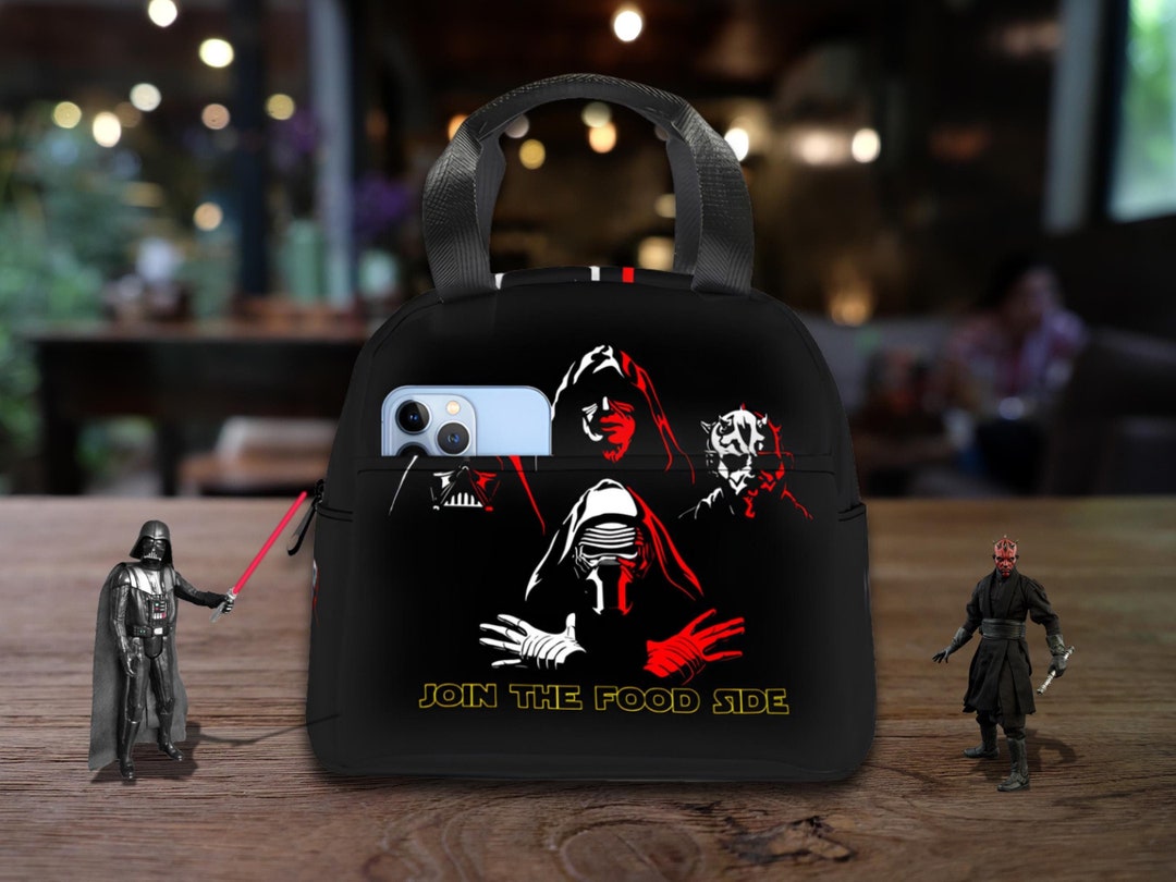 Join the Food Side - Galactic Empire Lunch Bag Darth Vader Kylo Ren ...