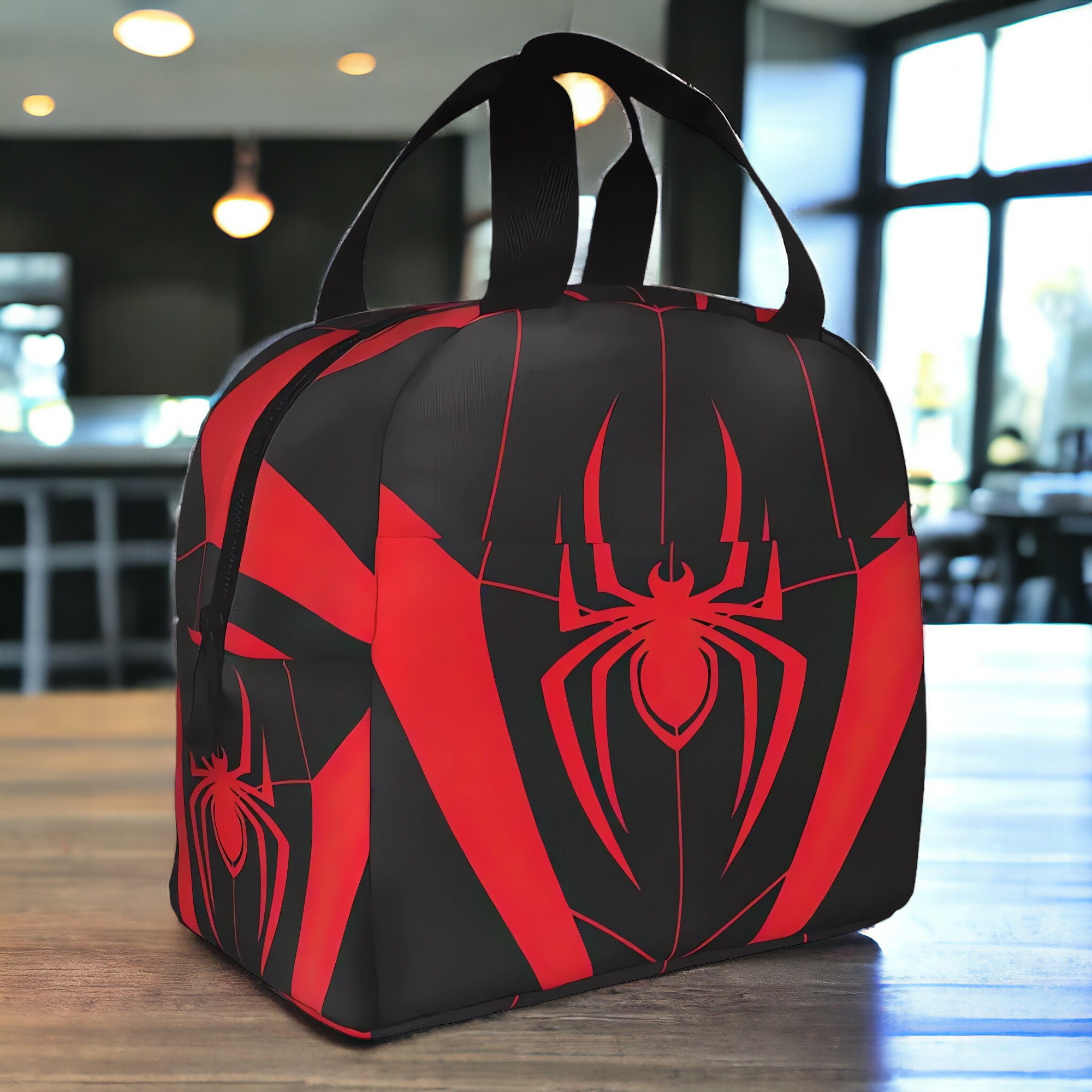 Super Hero Lunch Bag Cartoon Waterproof Insulated Lunch Box Comics Hero ...