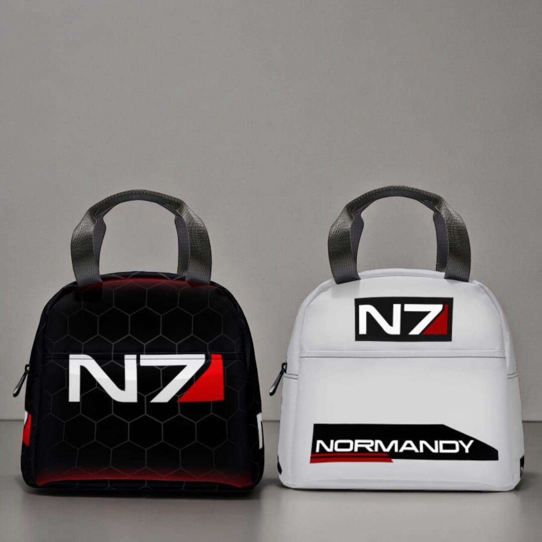 Mass Effect N7 Thermal Insulated Lunch Bag - Perfect for Fans and ...