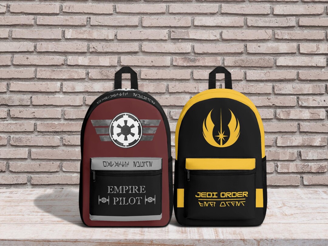 Jedi Order Backpack and Galactic Empire - School, Office Backpacks for ...