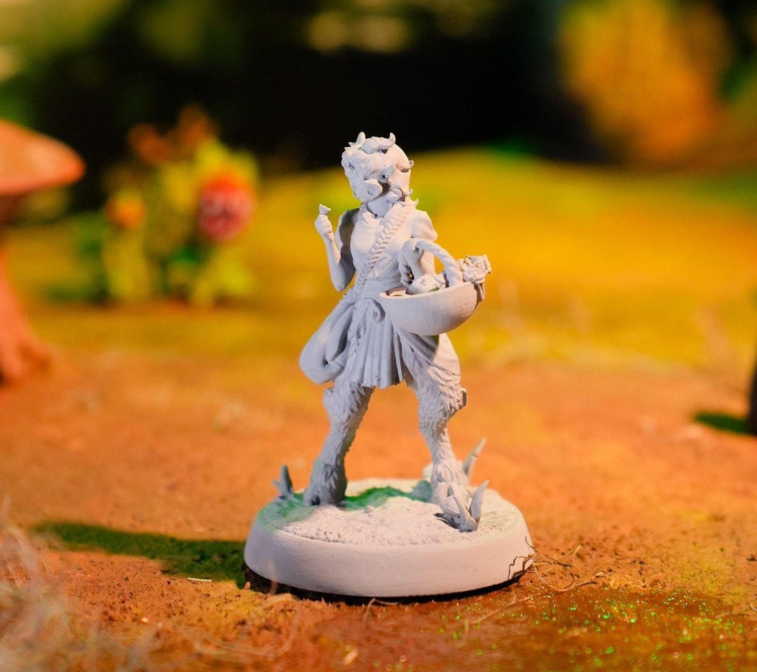 32mm Satyrs Female NPC Miniature - Etsy