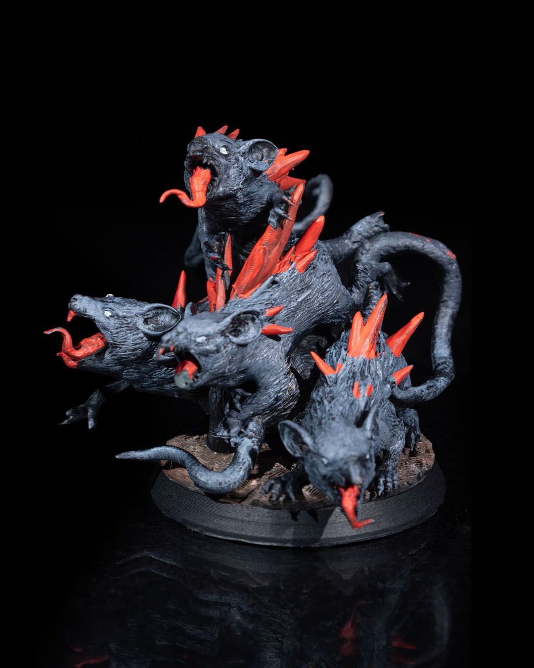 3D Printed Rat Swarm Miniature - Etsy