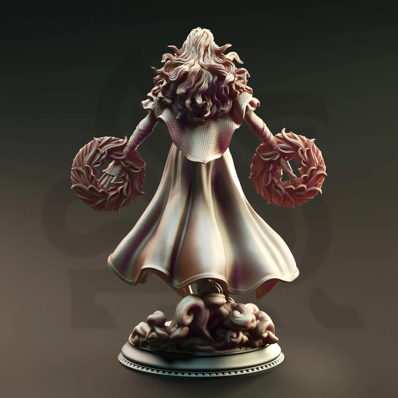 Sorcerer, Warlock, Mage, Female, Elf, Wizard Miniature, Tyria Ravensong ...