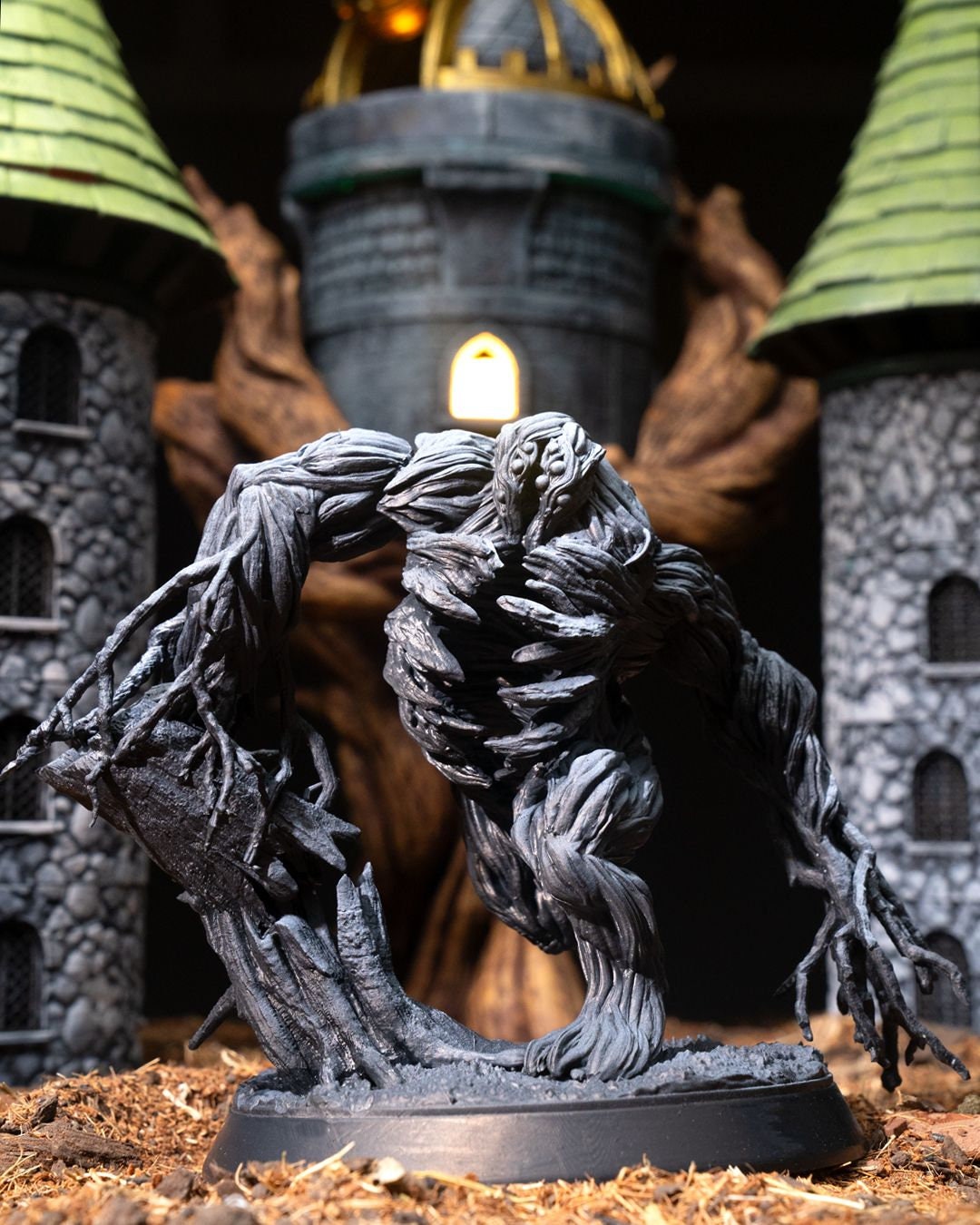3D Printed Awakened Tree Miniature - Etsy
