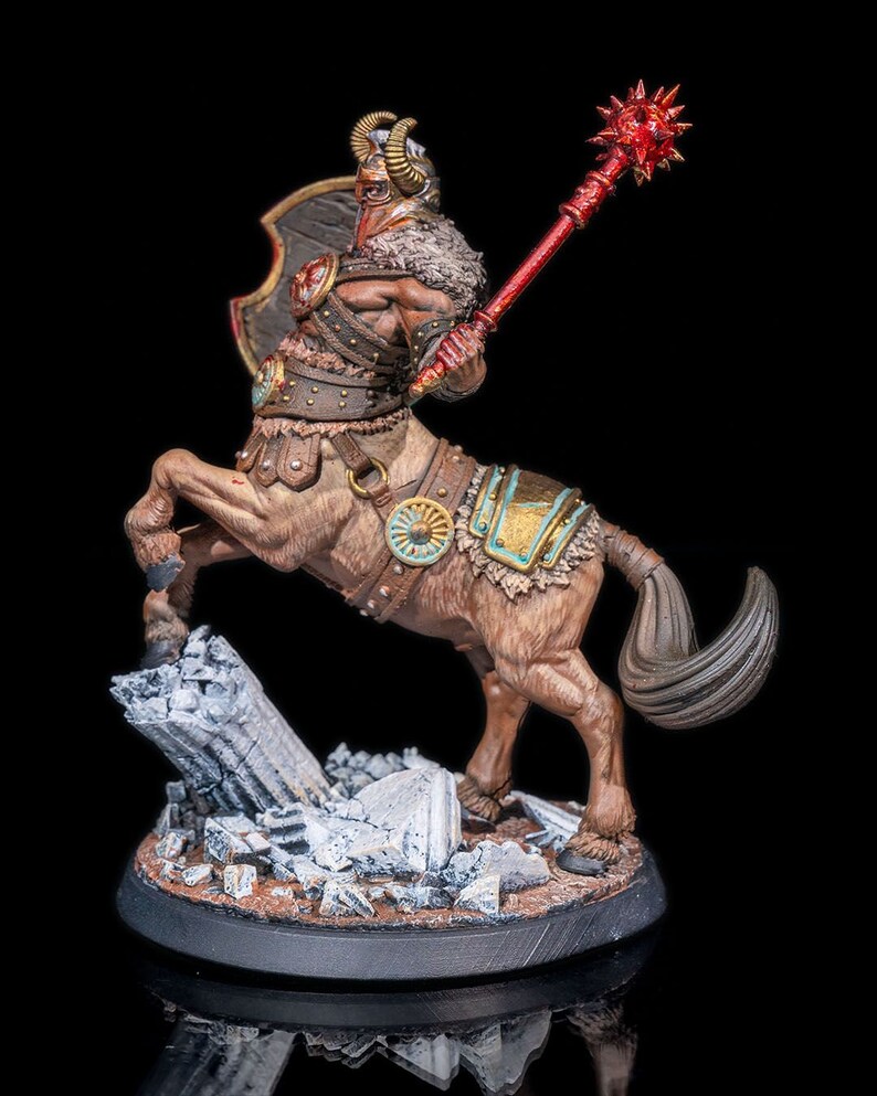 3D Printed Centaur Miniature - Etsy