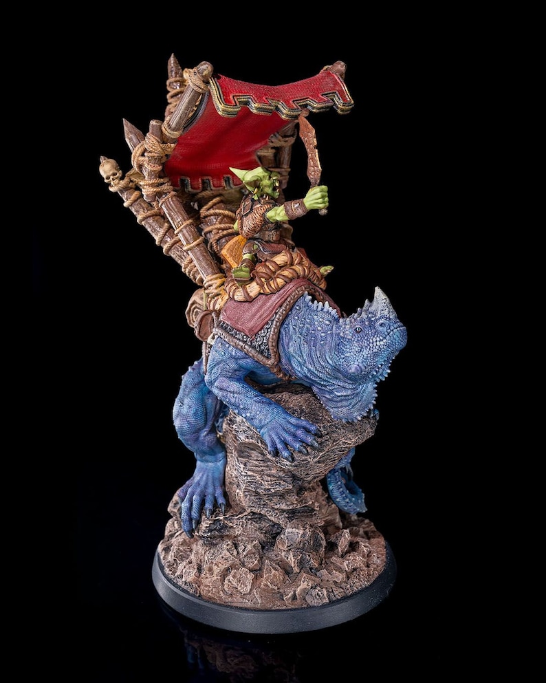 3D Printed Goblin Rider - Etsy