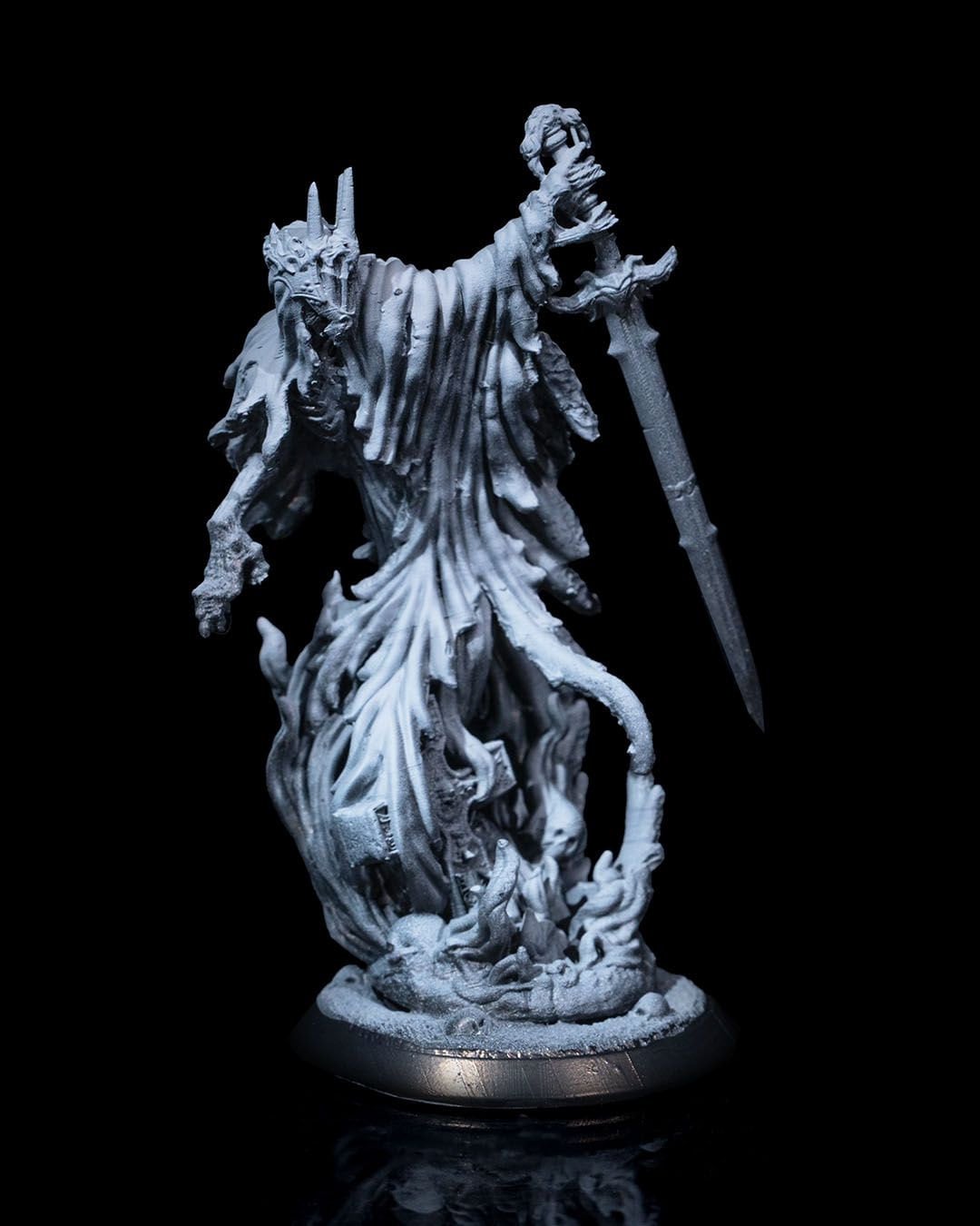 3D Printed Ghost Miniature Pack of 3 - Etsy