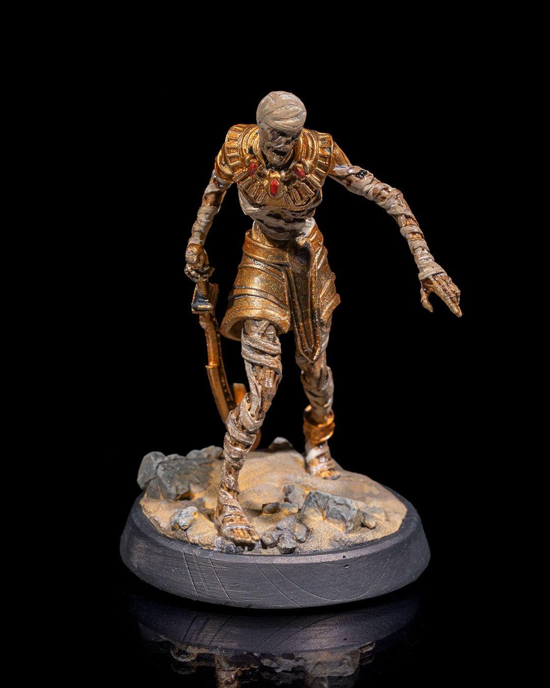 32mm Set of 3 Mummy Miniatures - Etsy
