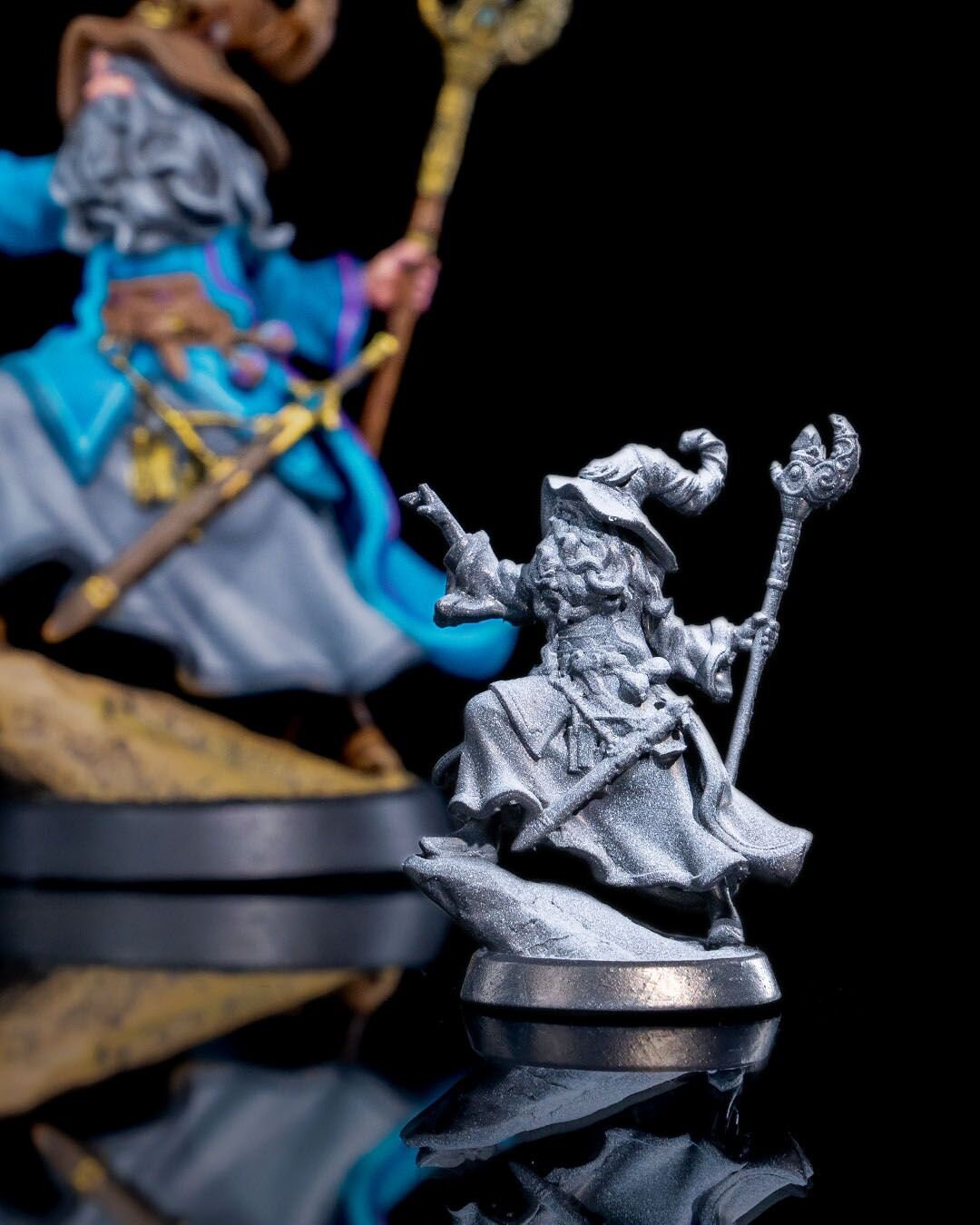 3D Printed Wizard Miniature - Etsy