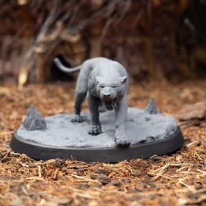 Magical Panther Miniature - Etsy