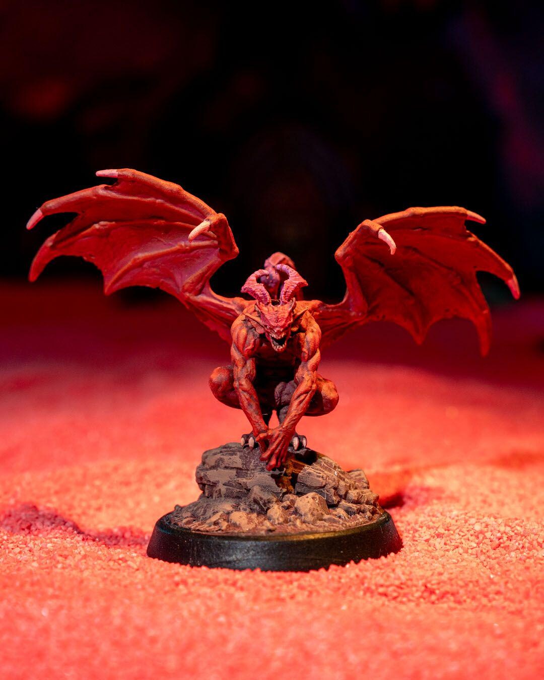 32mm Winged Demon Miniature Set of 3 - Etsy
