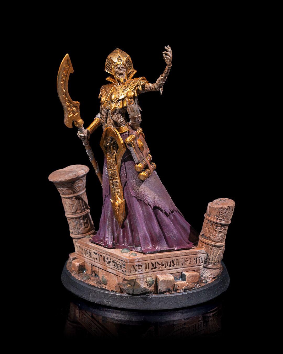 32mm Pharaoh Lich Miniature - Etsy