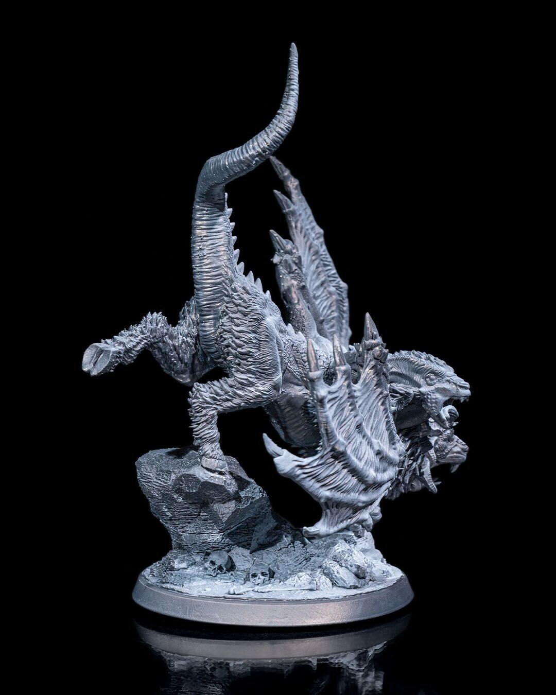 3D Printed Chimera Miniature - Etsy
