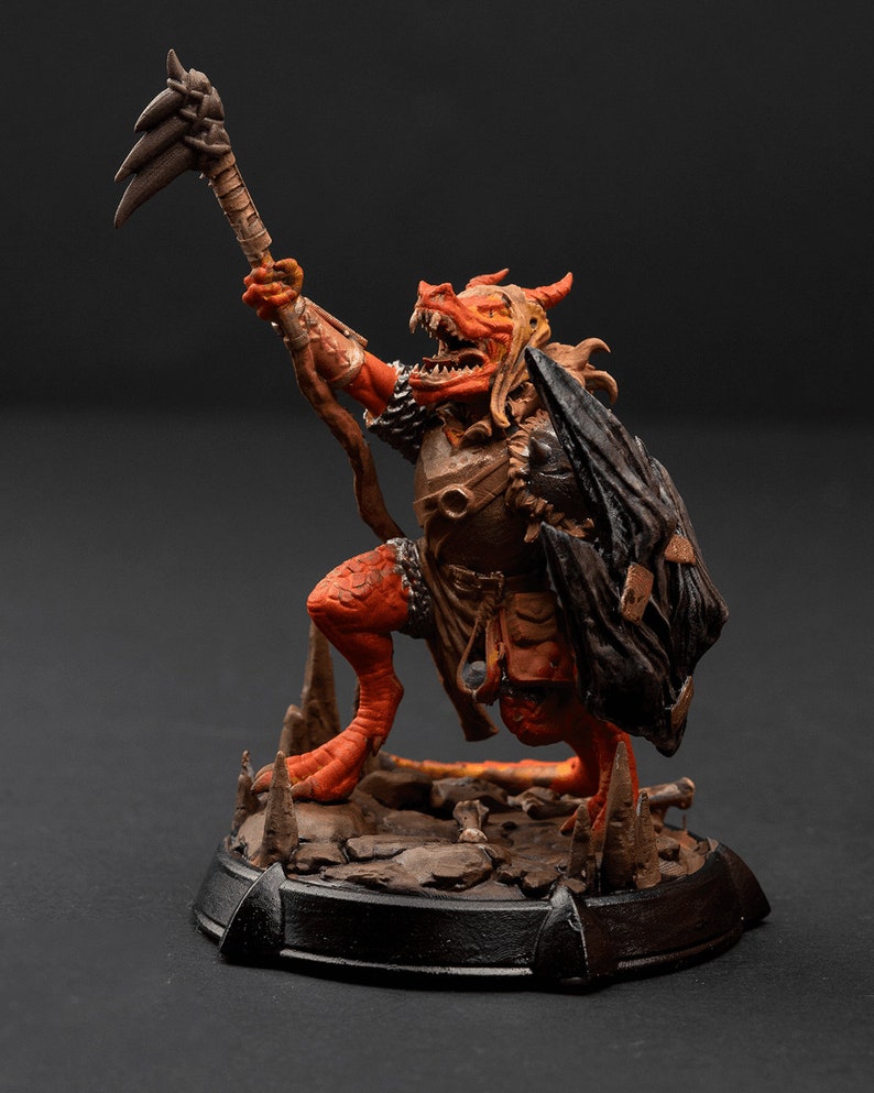 3D Printed Kobold Set of 7 Miniatures - Etsy