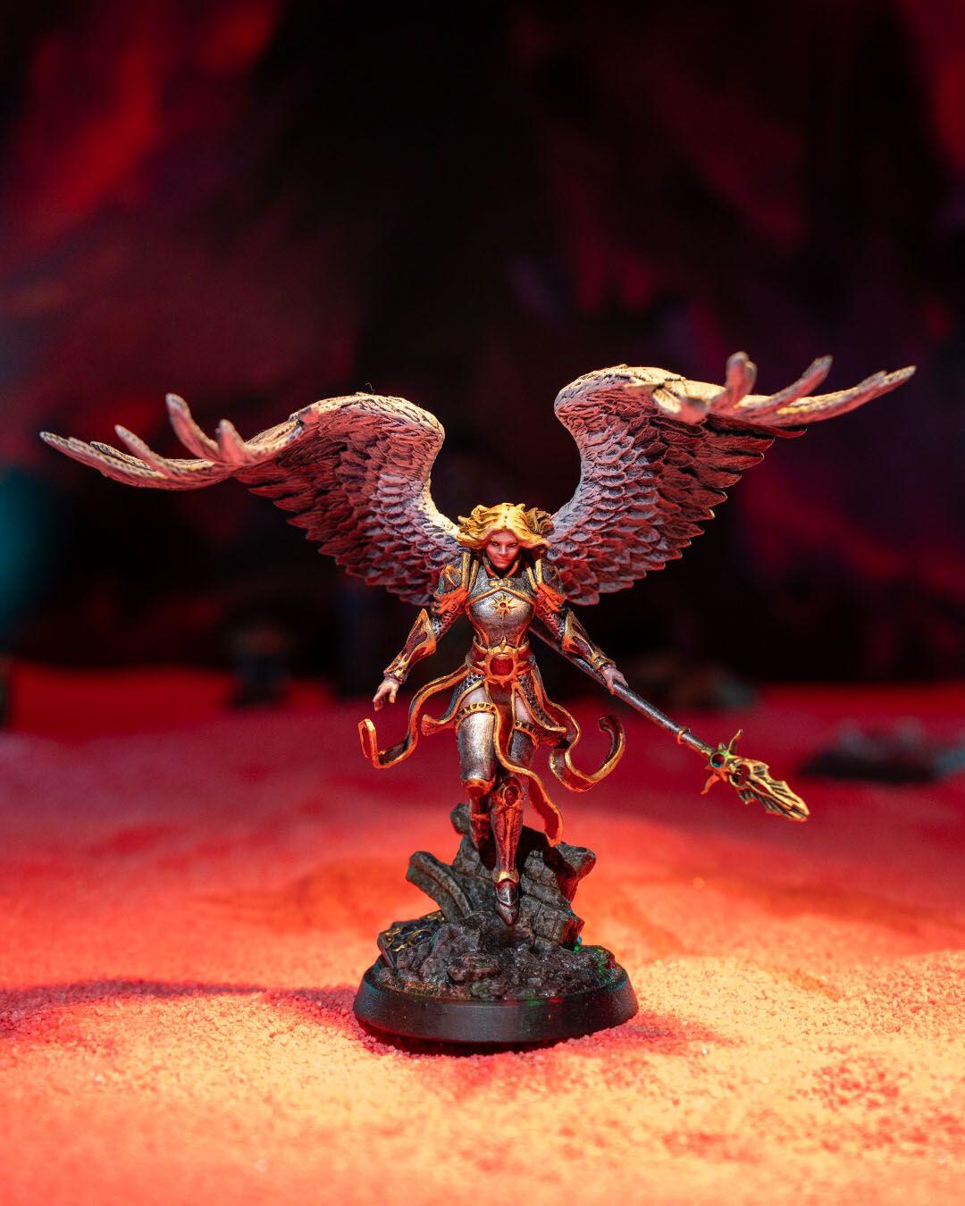 32mm Lightbringer Angel Miniature. (fairy) - Etsy