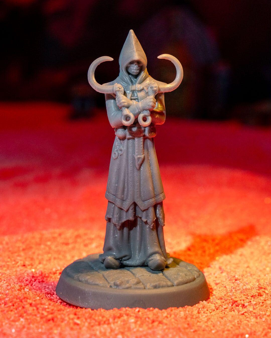 32mm Resin Dnd Miniatures – Cultists Set of 4 Villain NPC Figures ...