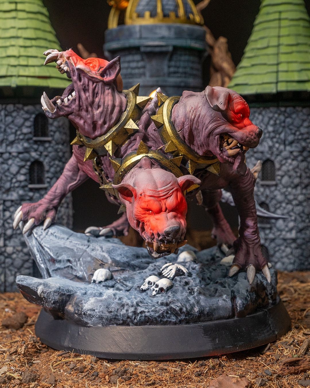 3D Printed Cerberus Miniature - Etsy
