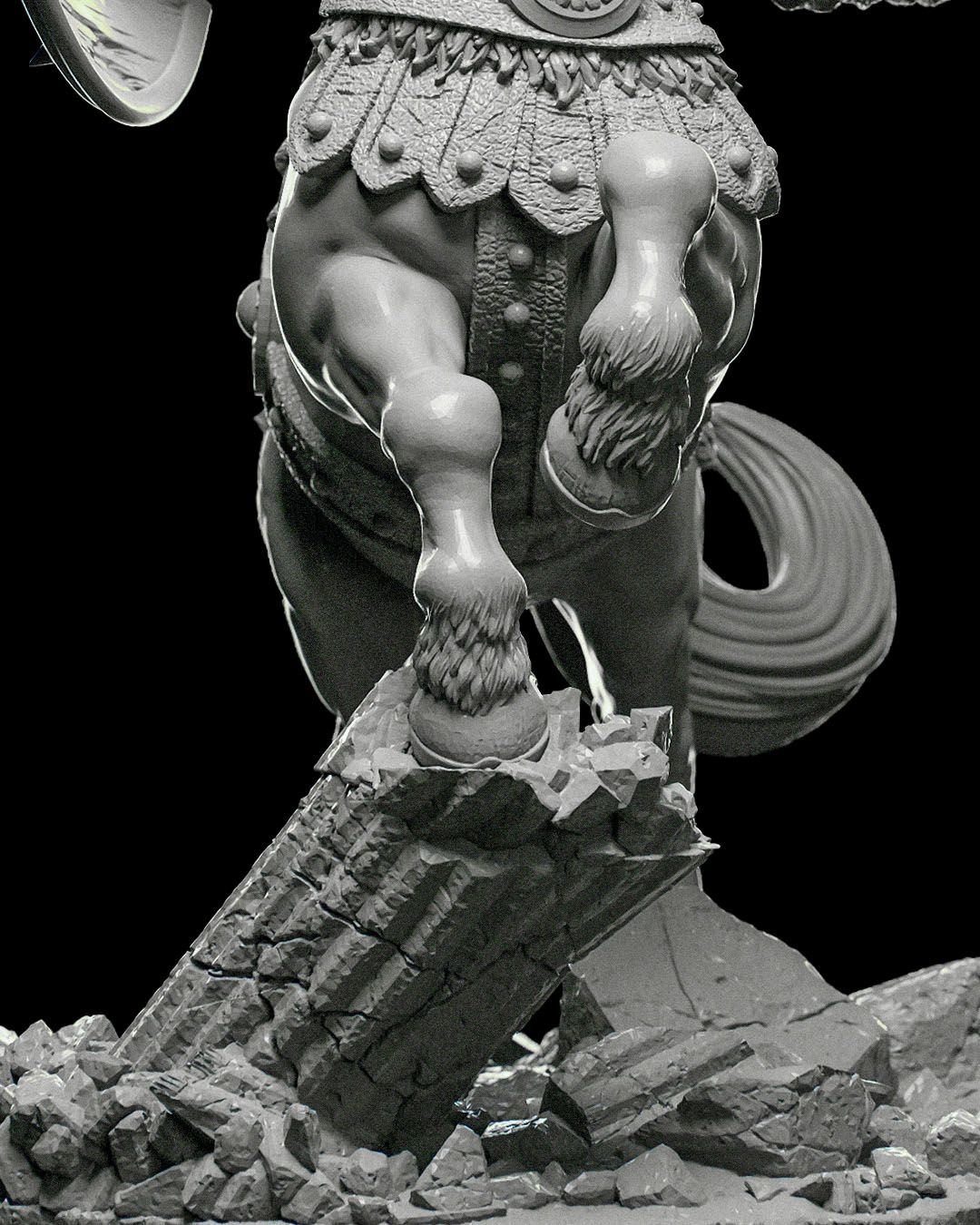 3D Printed Centaur Miniature - Etsy