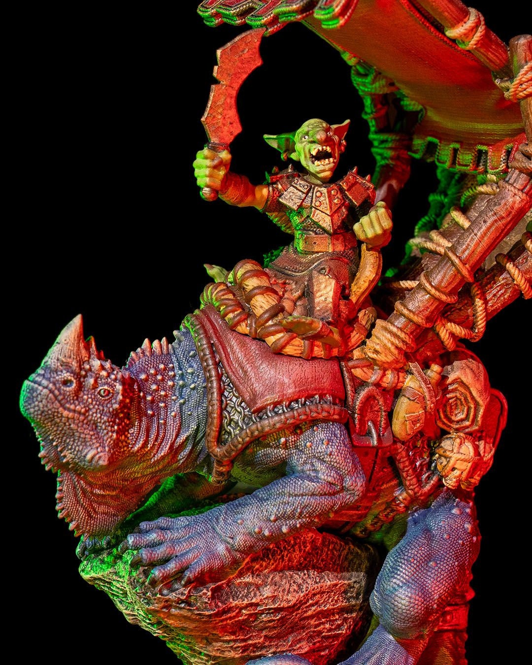 3D Printed Goblin Rider - Etsy