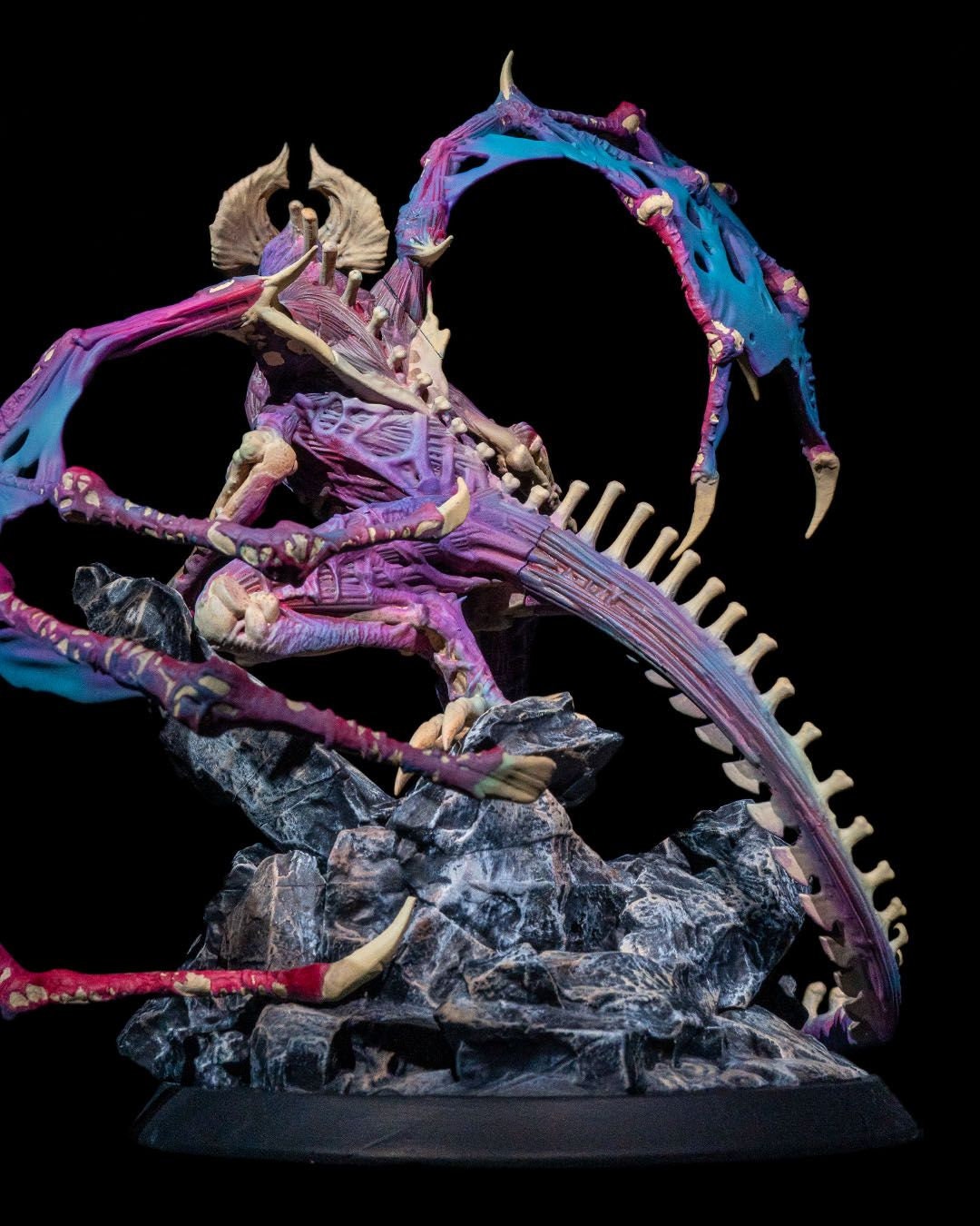 3D Printed Dracolich Miniature - Etsy