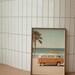 Vintage Bus Photograph Beach Prints, Coastal Wall Art, Preppy Prints ...