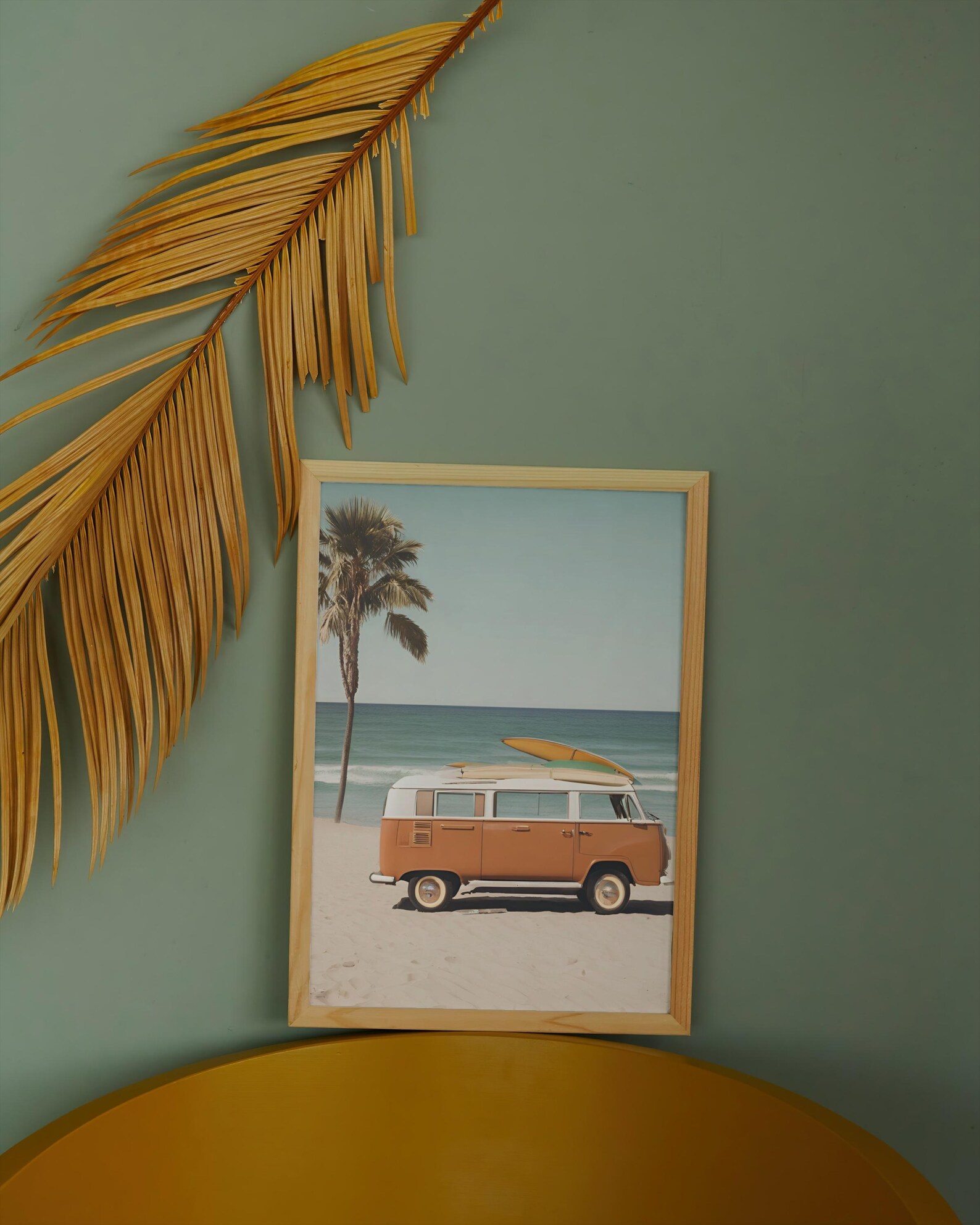 Vintage Bus Photograph Beach Prints, Coastal Wall Art, Preppy Prints ...