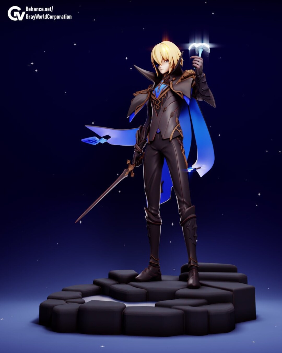 Anime Stl File 3D Stl File 3D Stl Model 3D Printer Model 3D Digital ...