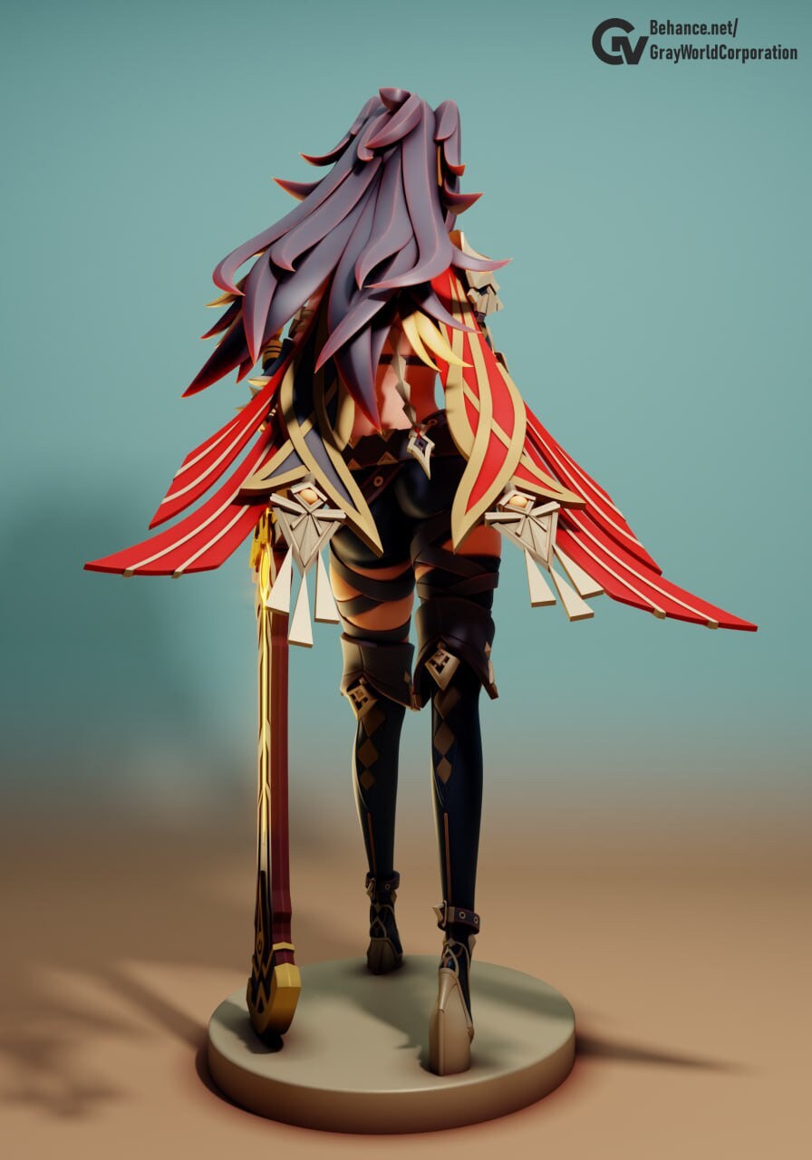 Anime Stl File 3D Stl File 3D Stl Model 3D Printer Model 3D Digital ...