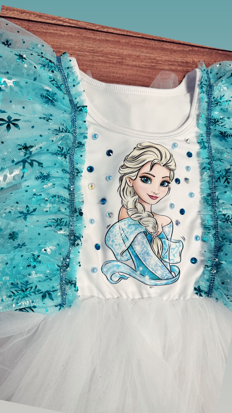 Frozen Elsa Tutu Leotard - Etsy
