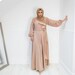 Amal Abaya Knit Jersey : Biscuit Beige - Etsy