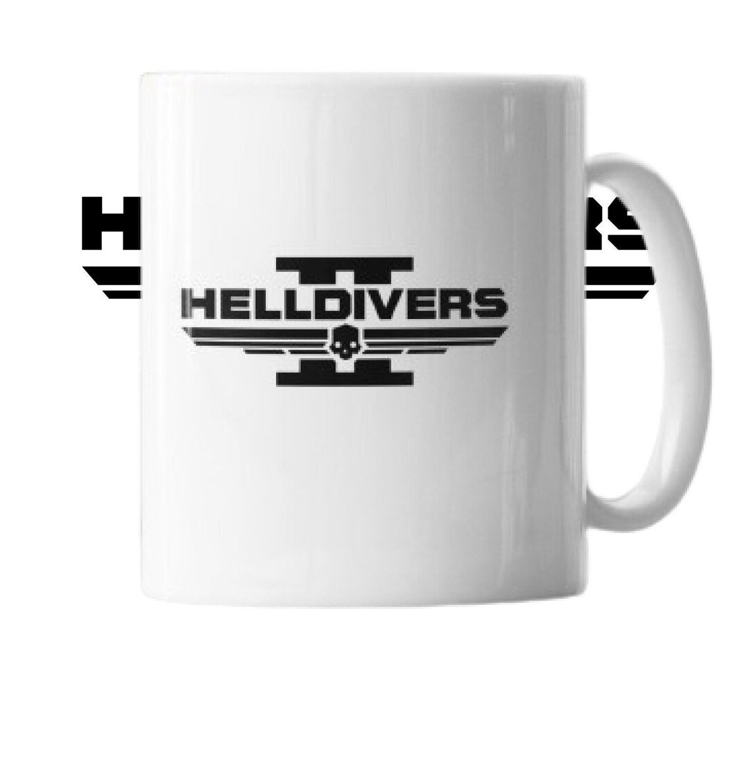 Helldivers 2 Mug, Helldivers Brew Epic Battle Mug Sci-fi Inspired ...