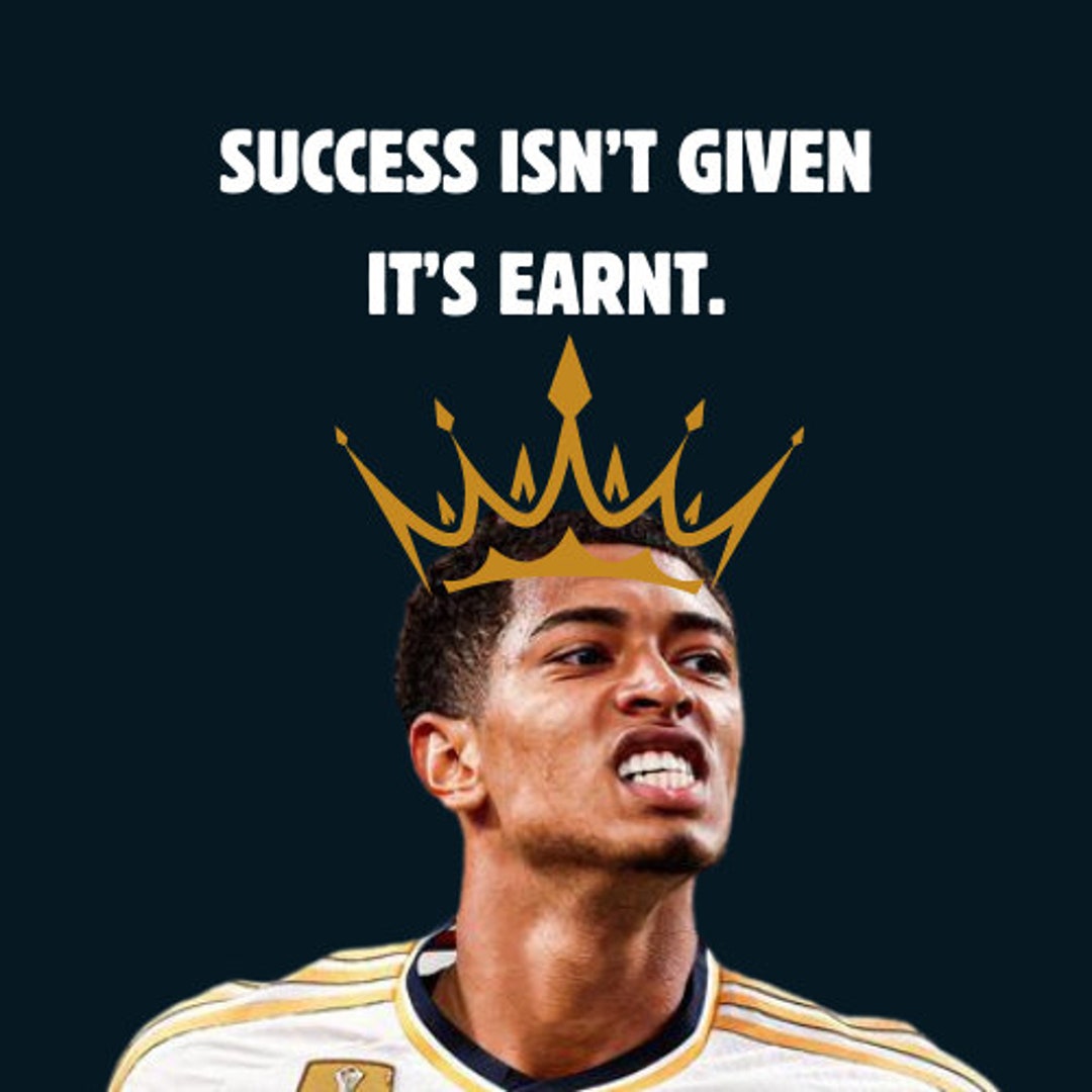 Jude Bellingham Wall Art With Frame - Etsy