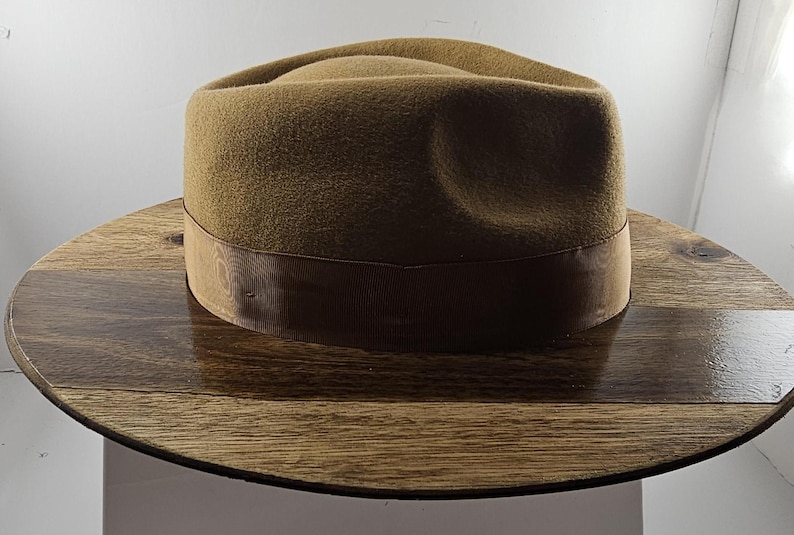 Stylish Wide Wood Brim Fedora, Gift for Men, Gift for Women, Free ...