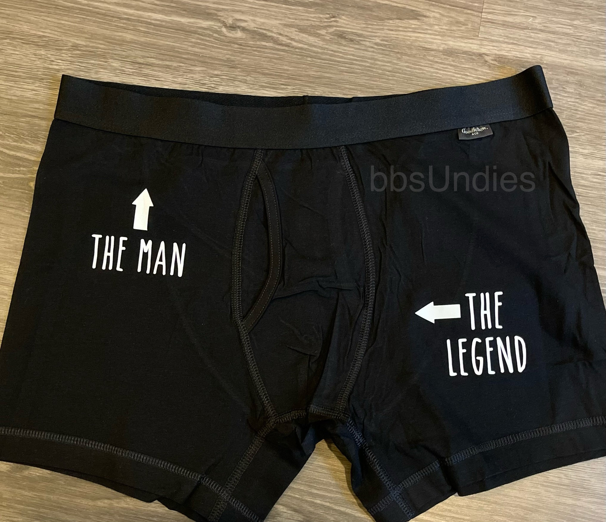 Fathers Day, Anniversary, Boyfriend, Mens Custom Underwear, Gift for ...