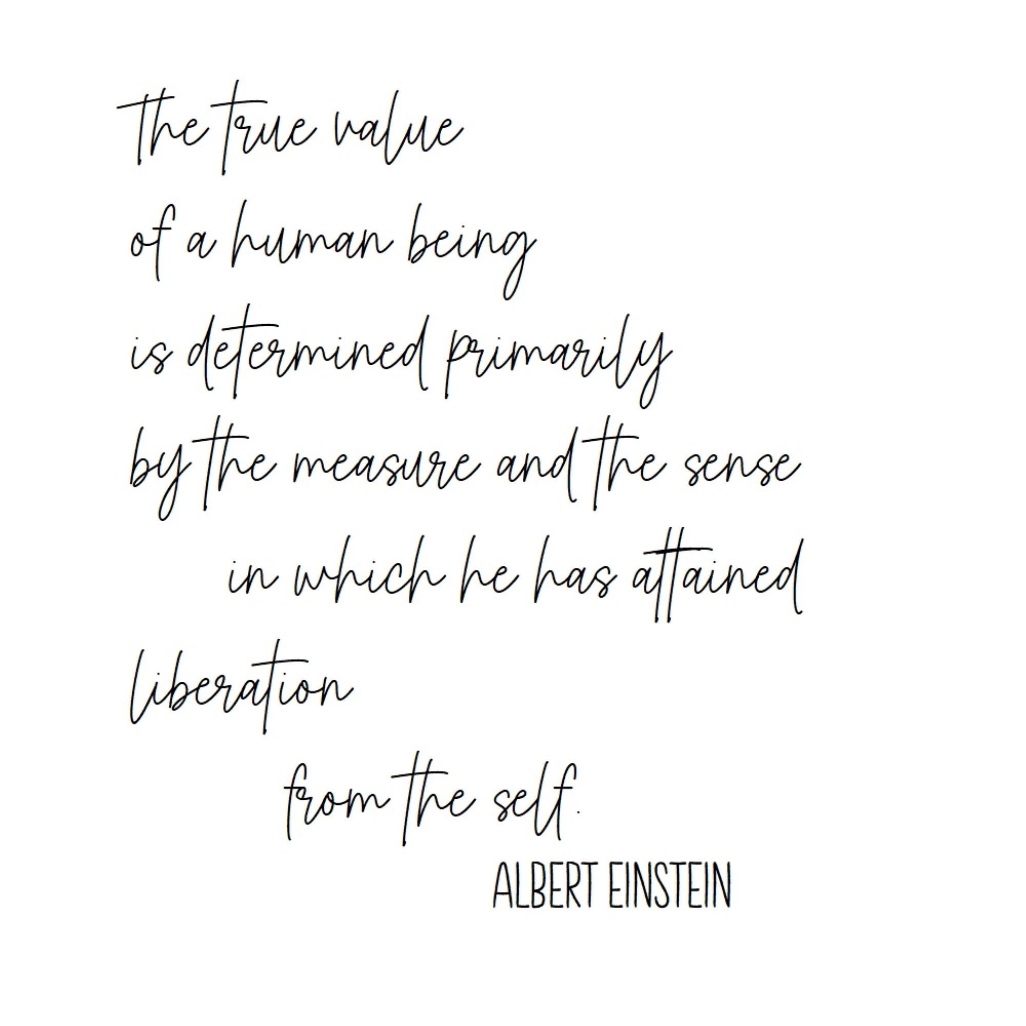 Actual Albert Einstein Quote, Wall Art. Intellectual Words to Live By ...