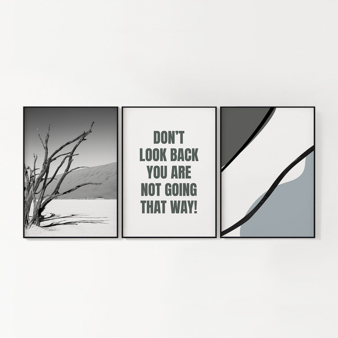 Set of 3 Posters, Abstract Art, Photo Poster, Poster Pack Digital, Don ...