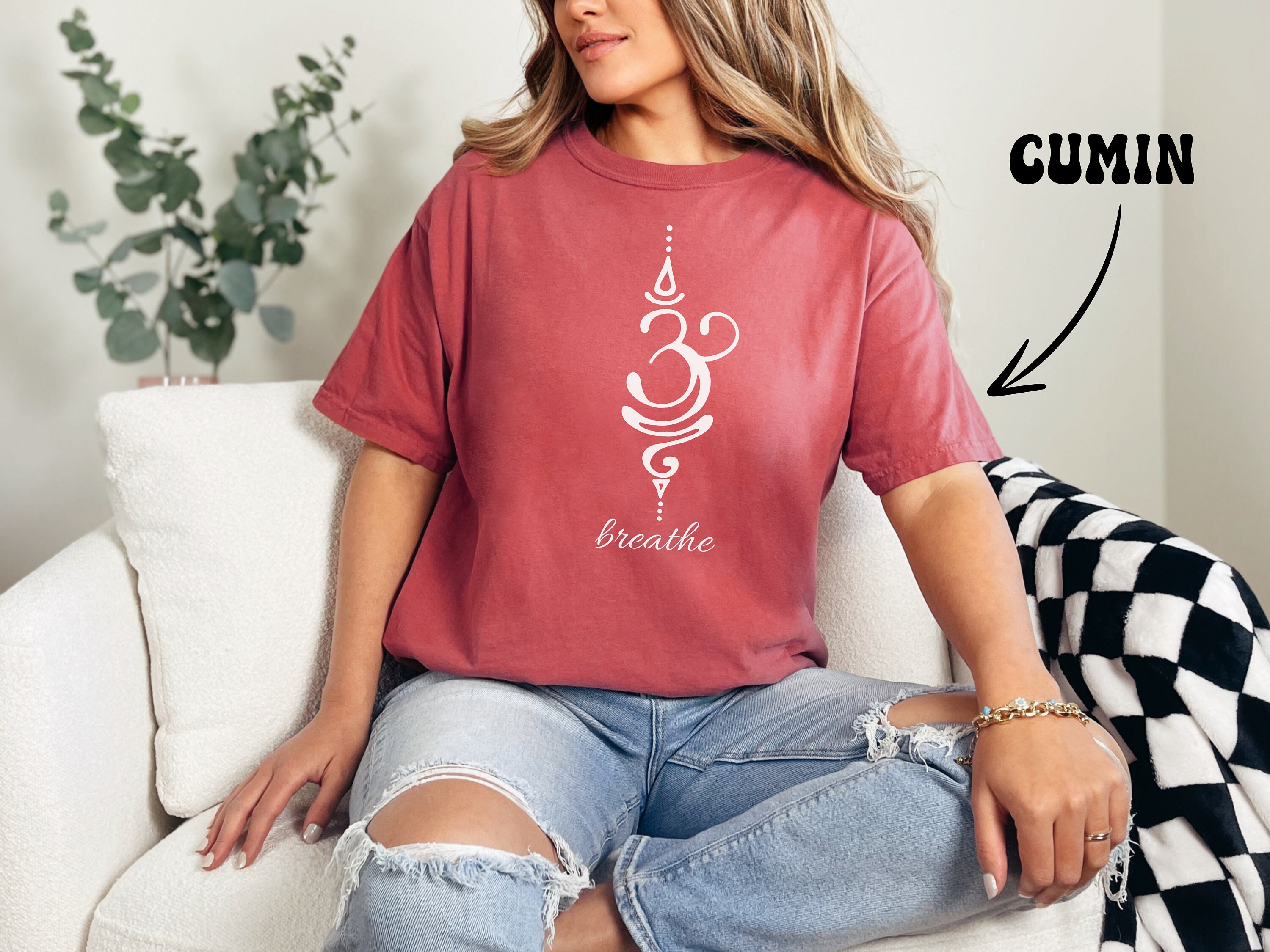 Breathe Sanskrit, Yoga Shirt, Yoga T-shirt, Sport Shirt, Yoga, Gift for ...