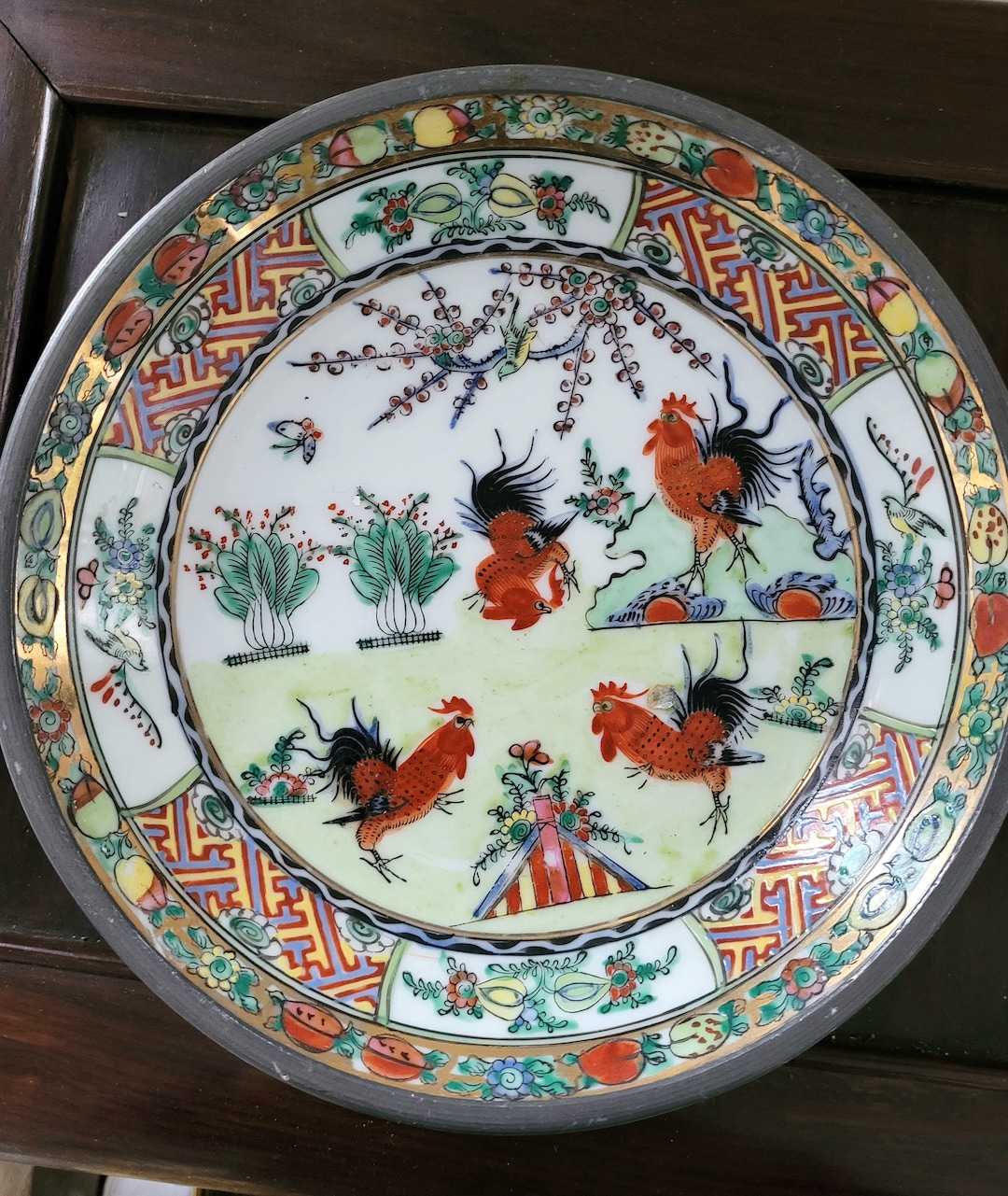 Antique Ceramic Plate - Etsy