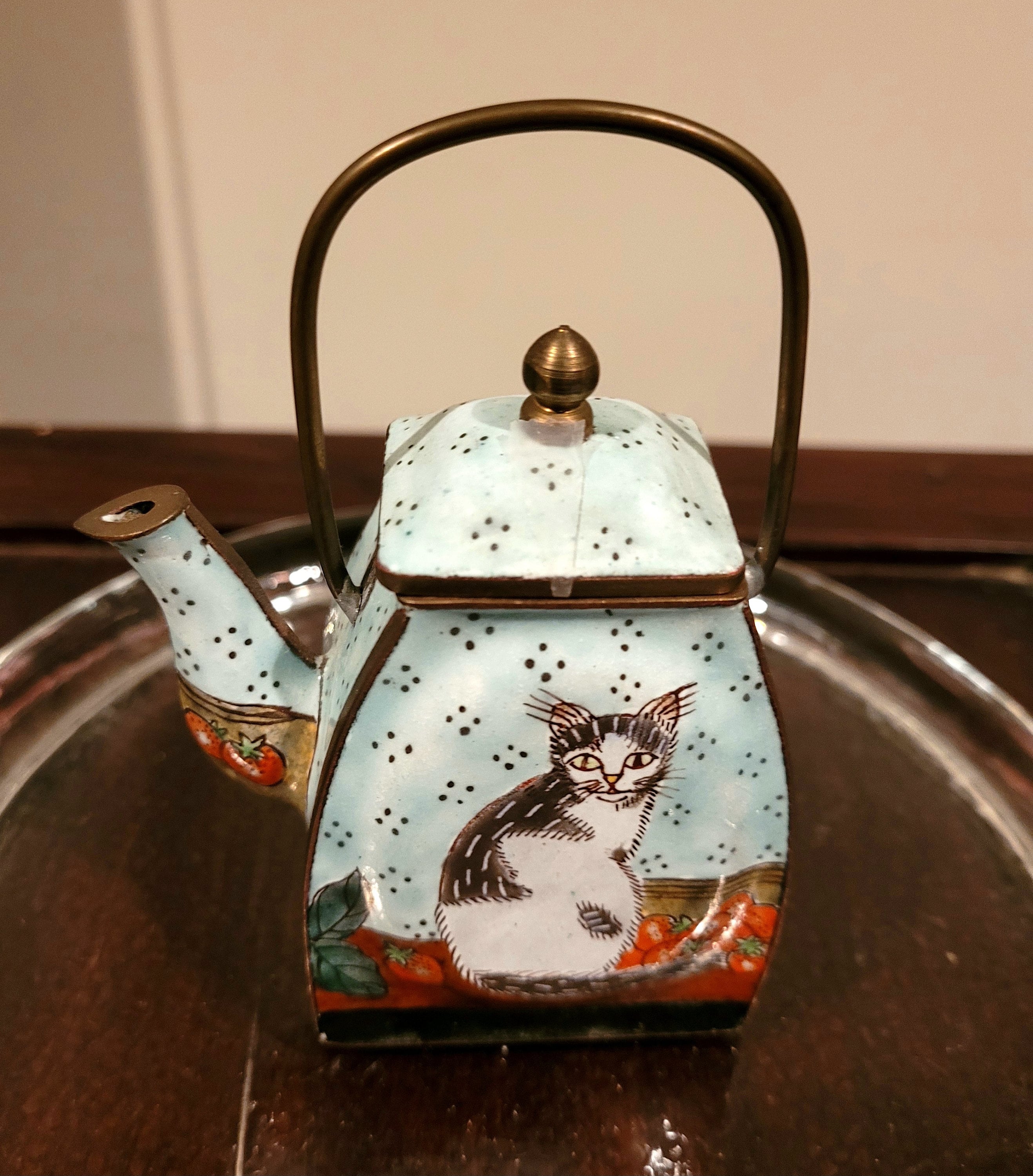 3 Vintage Collectible Miniature Teapot by Express Arts - Etsy