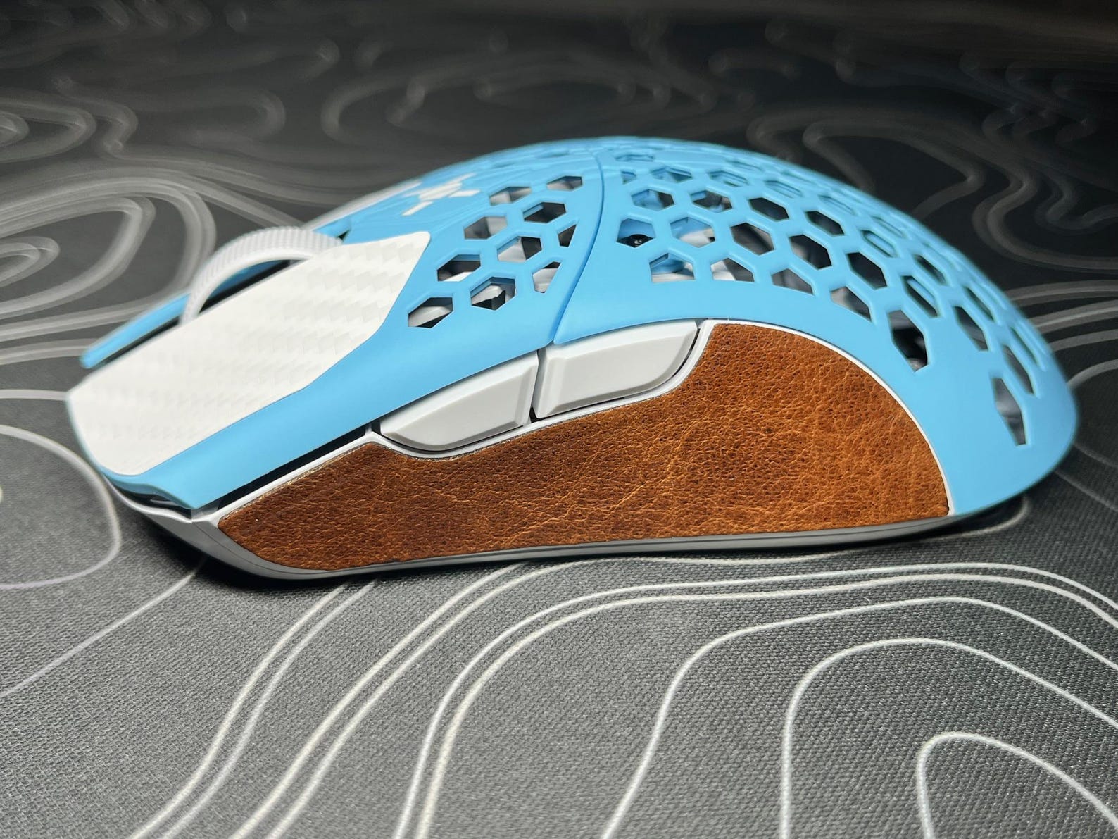 Finalmouse ULX Side Grips Luxury Series - Genuine Italian Leather (red ...