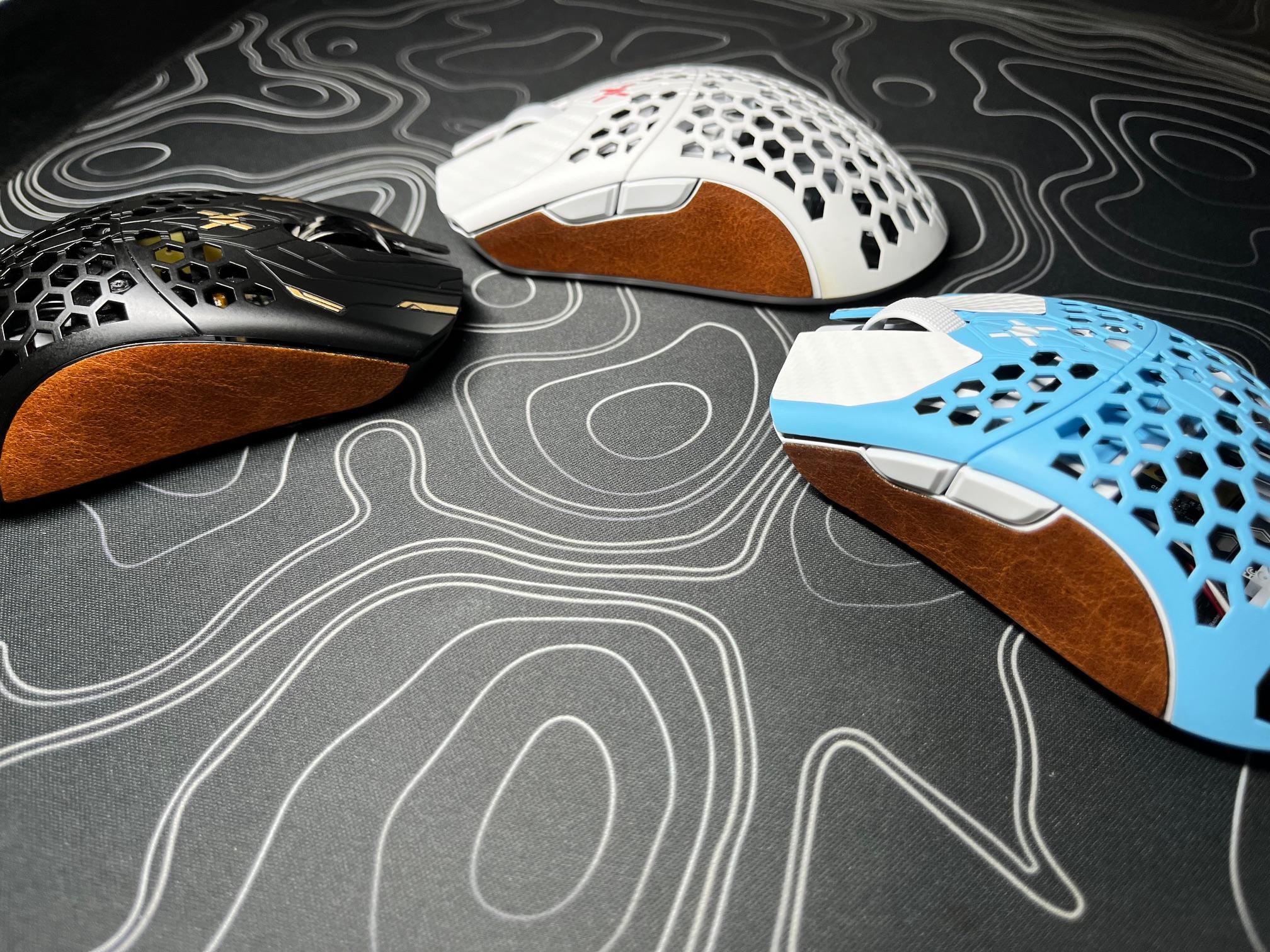 Finalmouse ULX Side Grips Luxury Series - Genuine Italian Leather (red ...