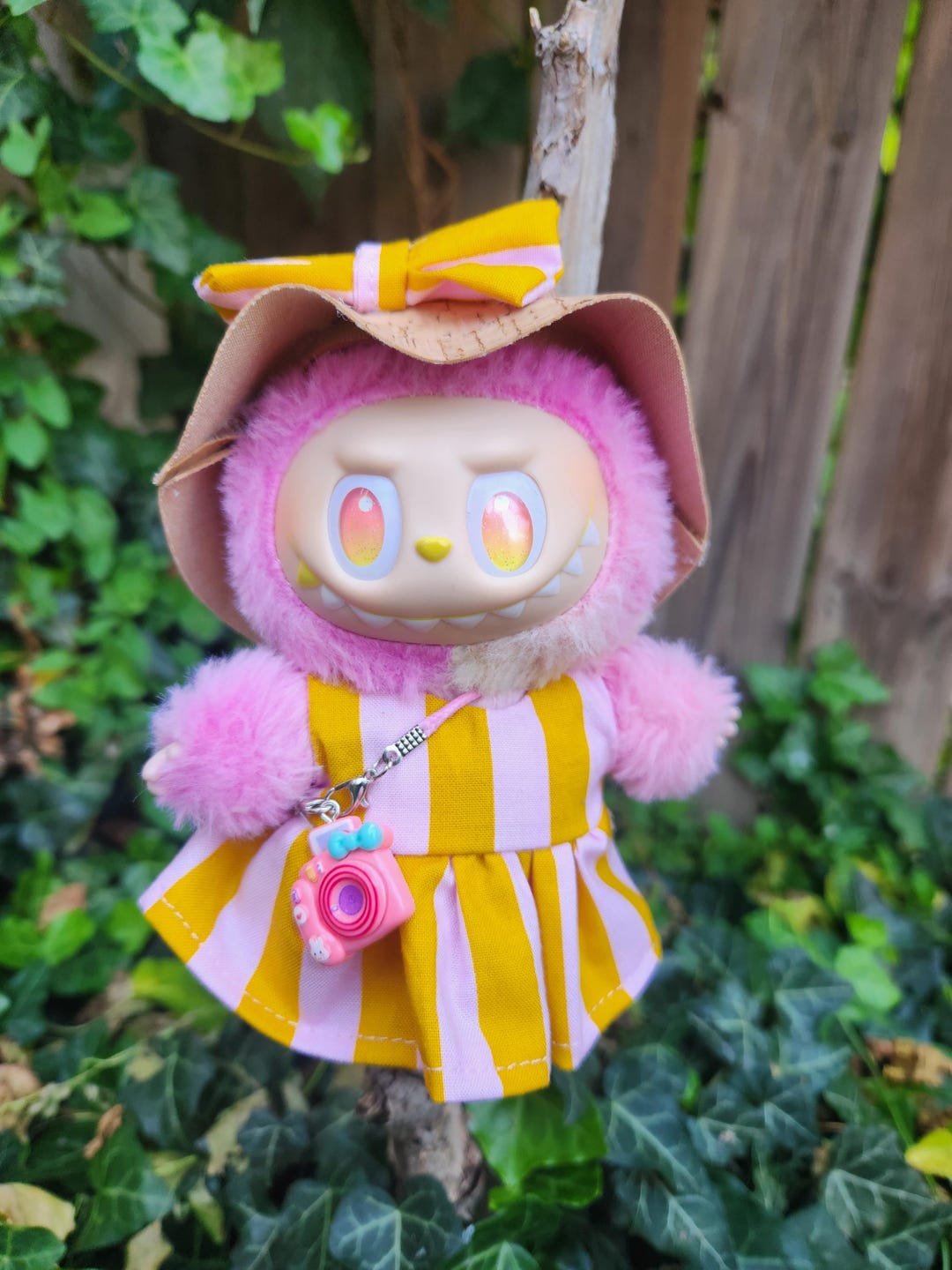 Labubu Pink and Yellow Cute Outfit (no Doll) - Etsy