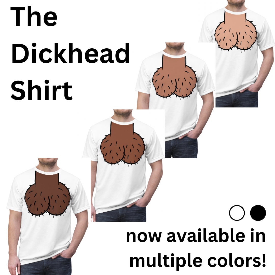 Dickhead Shirt Funny Bachelor Party Shirt Gag Gift Halloween Costume ...