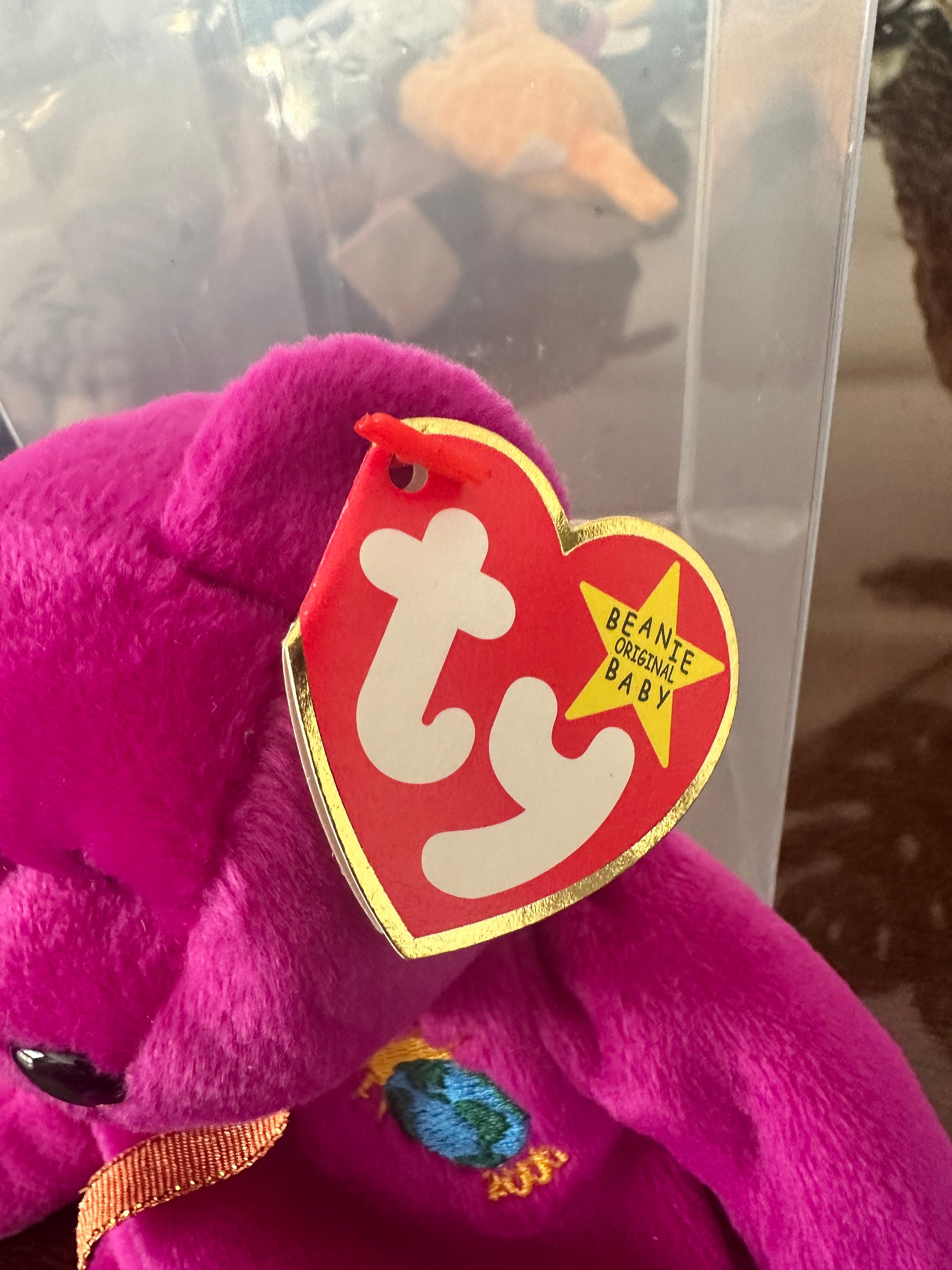 Super Rare TY Original Beanie Baby - Millennium Bear With Multiple Tag ...