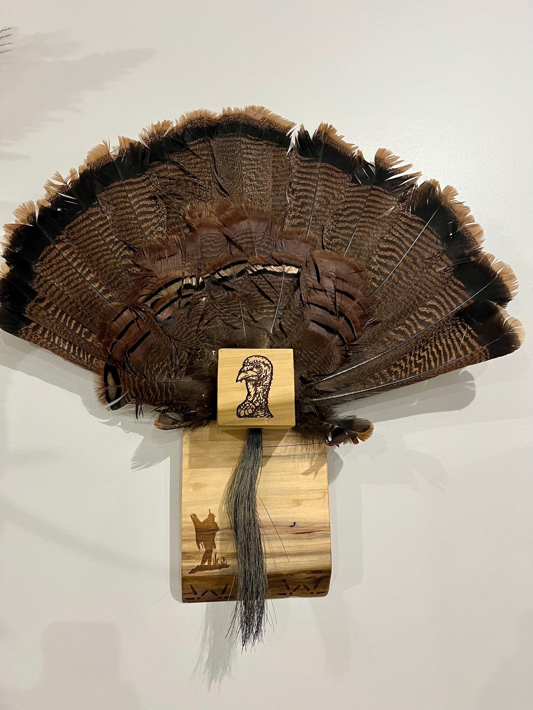 Custom Turkey Fan Mount/ Turkey Fan Mount/ Turkey Mount - Etsy