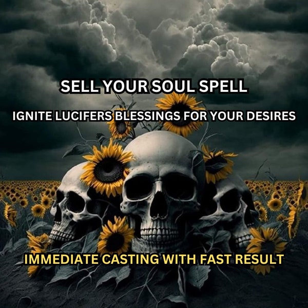 Sell Your Soul - Etsy